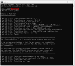 윈도우즈에 Node-RED 설치하고 실행하기 | IoTmaker