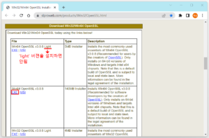 윈도우즈에 Openssl 설치하고 인증서 만들기 | IoTmaker